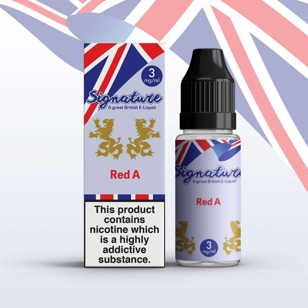 Red A Signature E Liquid - 10ml – VapoHub